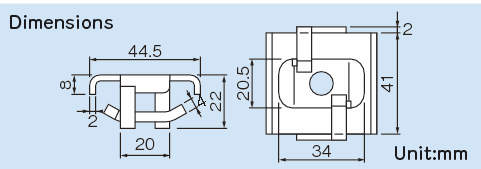 【SCK】CHANNEL SUSPENSION FITTING (ONE-TOUCH TYPE) | Products | INABA DENKO